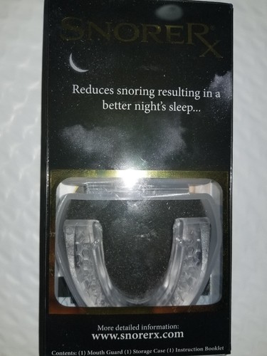 SnoreRx - Anti-Snore Mouthpiece | eBay