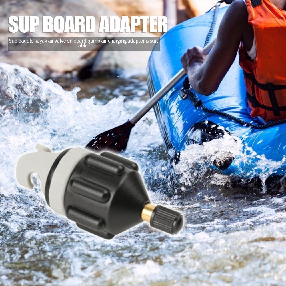 Rowing Boat Air Valve Adaptor Pump Adapter for SUP Board (Black) | eBay