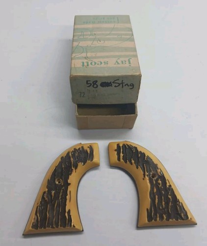 Jay Scott 58 Faux Stag Grips For Rohm RG 38 Frontier | eBay