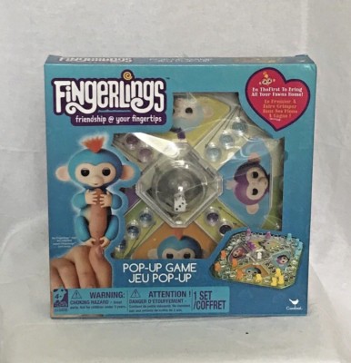 Cardinal Fingerlings Pop-Up Game Toy Kids Christmas Holiday Birthday ...
