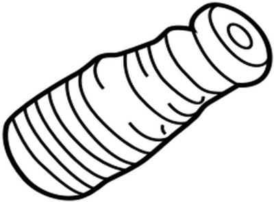 4155A049 Mitsubishi Damper, rr shock absorber 4155A049, New Genuine OEM ...