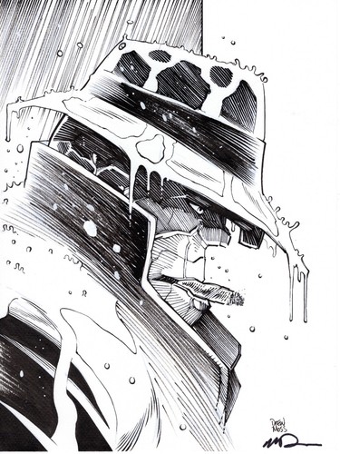 THING ORIGINAL INKED ART SIGNED DREW MOSS & MARC DEERING | eBay