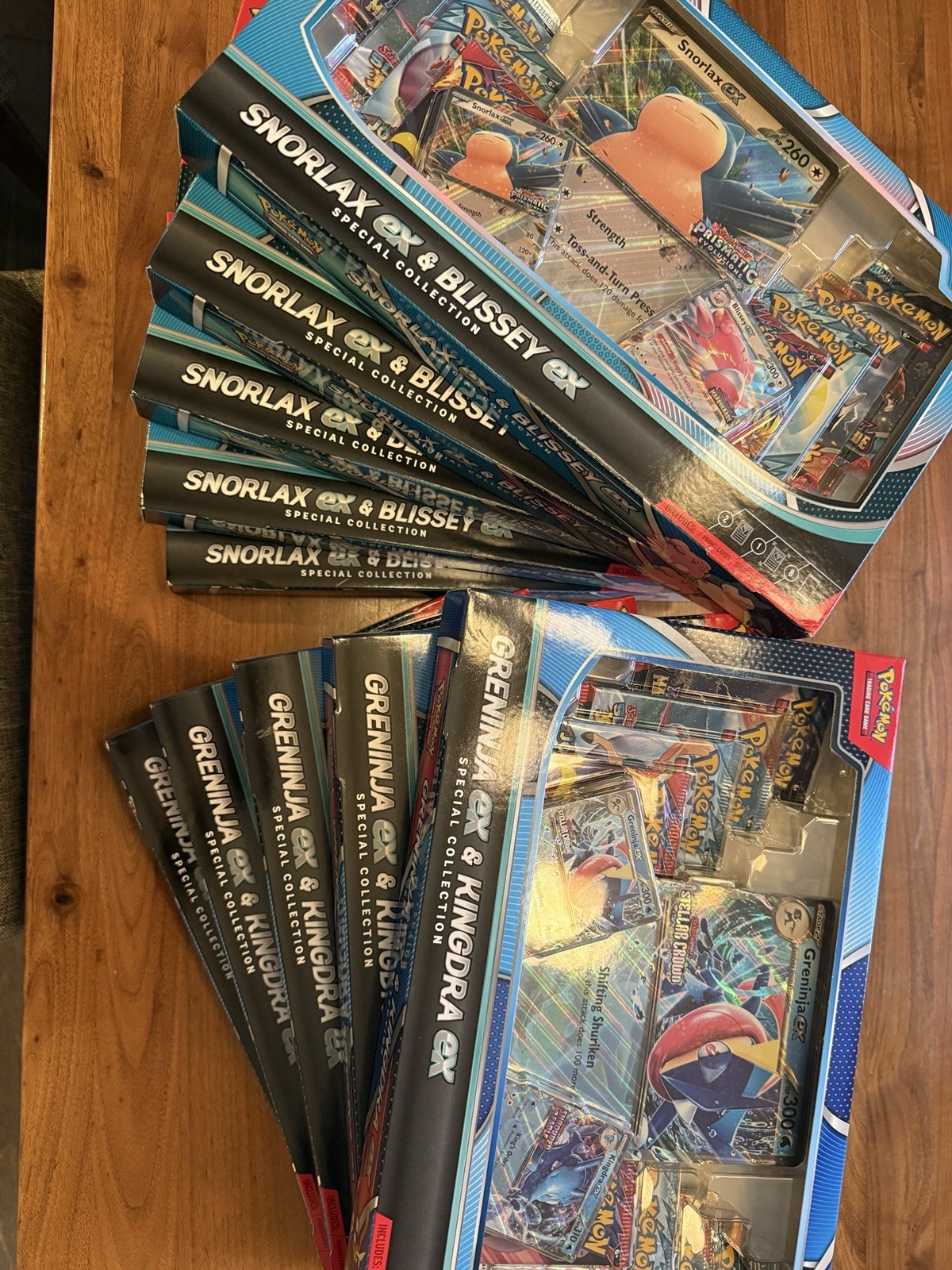 10x Greninja ex & Kingdra ex & Snorlax ex and Blissey ex Special ...