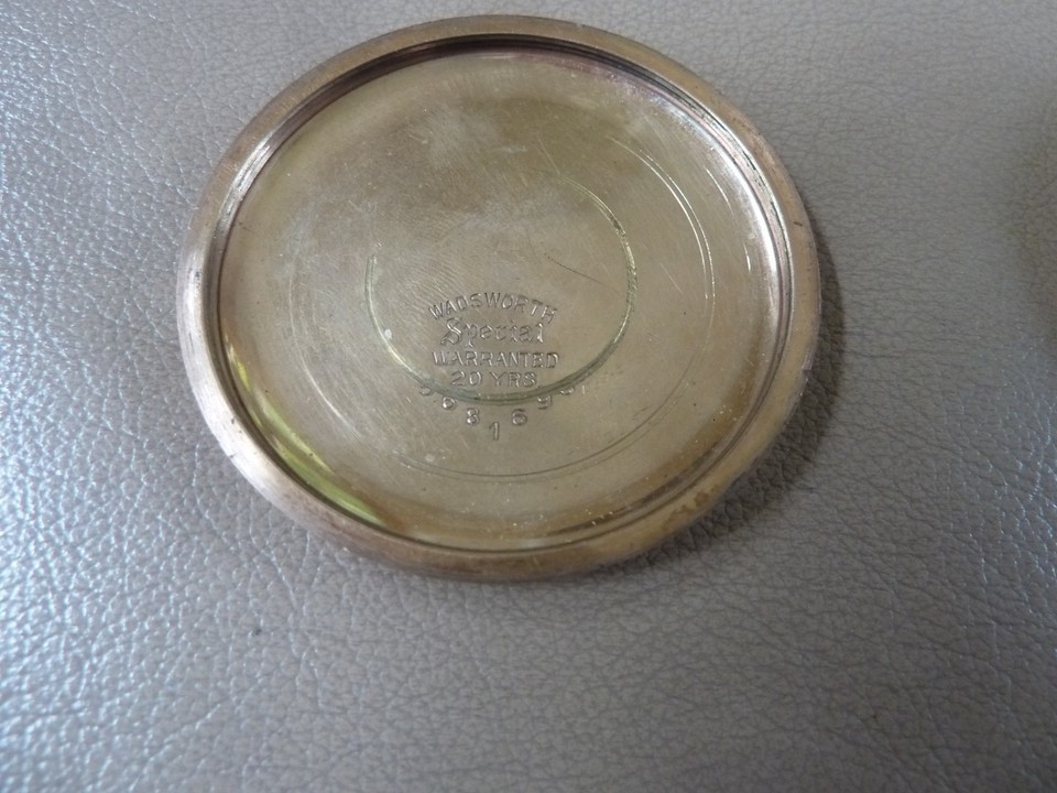 1908 Pocket Watch - Hamilton 972 - For Parts or Repair 16s 17j - Serial ...