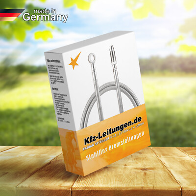 Stahlflex Bremsleitung für Grimeca System 1.1 Hinten Bremsschlauch ...