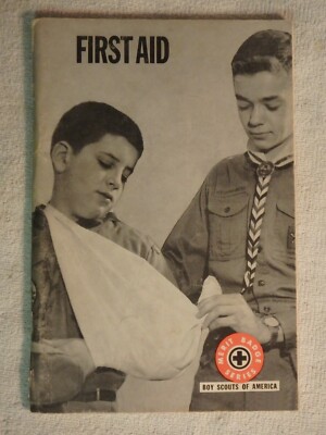 VINTAGE BSA First Aid Merit Badge booklet, 1966 printing | eBay