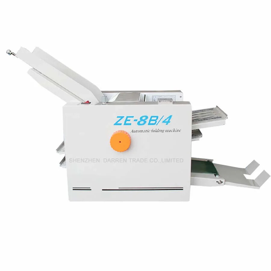 ZE-8B/4 Automatic Paper Folding Machine for A3 Paper+high Speed+4 ...
