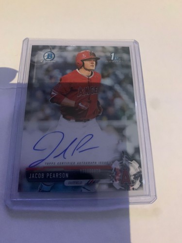 Jacob Pearson 1st Bowman 2017 Autograph | eBay