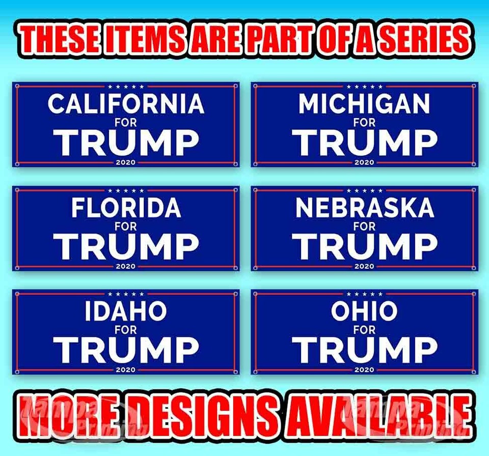 WISCONSIN FOR TRUMP Advertising Vinyl Banner Flag Sign Many Sizes USA ...