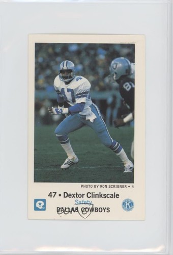 1983 Dallas Cowboys Police Dextor Clinkscale #47 | eBay