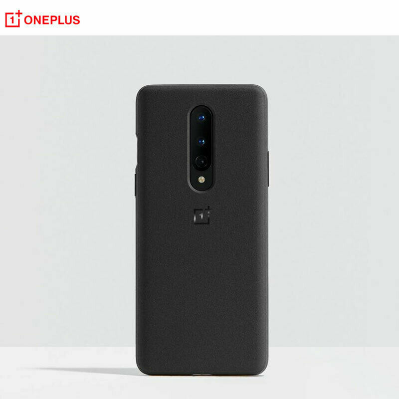 Original Official OnePlus 8 8 Pro Sandstone Bumper Cyan Karbon Case ...