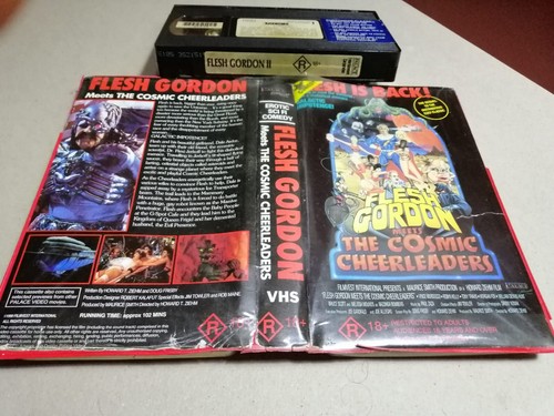 FLESH GORDON Meets the Cosmic Cheerleaders - Rare Oz Palace Ent. - SCI ...
