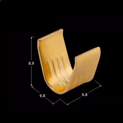 100pcs U-shaped crimping buckle terminals parallel terminals 2/0-3AWG ...