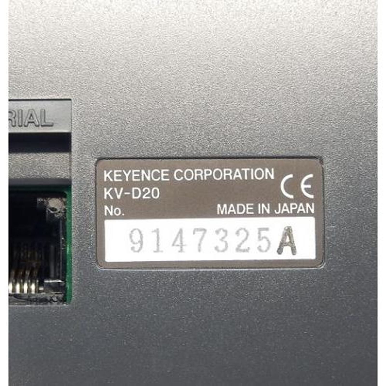 KEYENCE KV-D20 Operator Panel Programmable Controllers No Cable | eBay