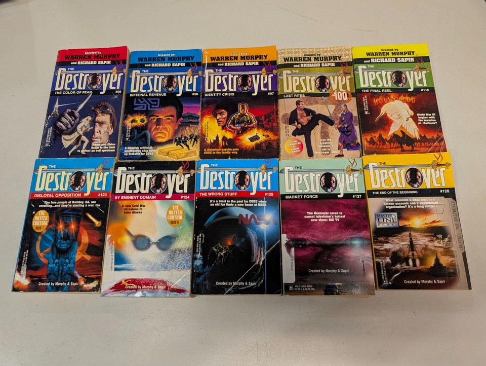 Lot of 96 The Destroyer Books #1-44 + More - Warren Murphy & Richard ...