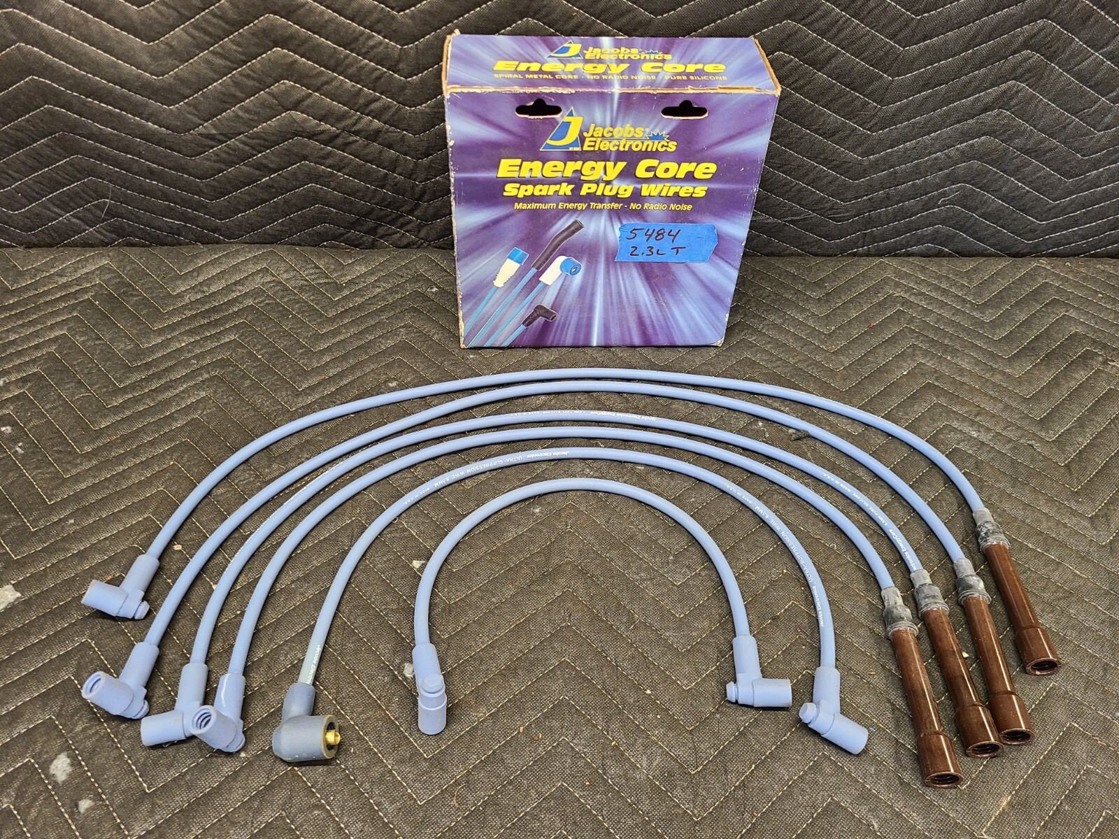 83-88 Ford Fox Body Mustang 2.3L Turbo Spark Plug Wire Set Jacobs ...