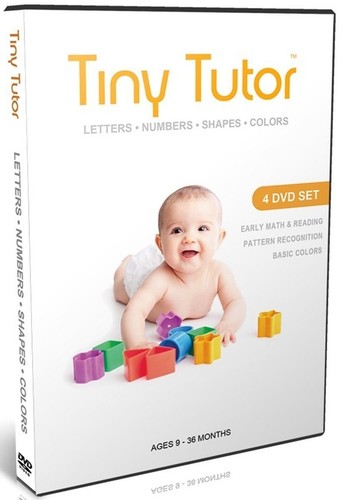 Tiny Tutor: Letters, Numbers, Shapes & Colors (4 Disc DVD Set, 2013), Rare | eBay