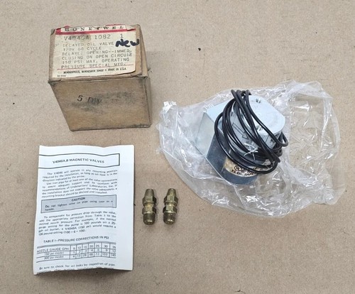 NEW OLD STOCK Honeywell V4046A 1082 Delayed Oil Valve 120v SHIPS FREE ...