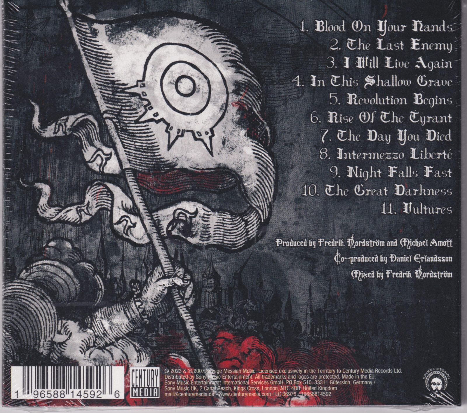 Arch Enemy 2007 CD - Rise Of The Tyrant (Ltd. Digisleeve 2023 Remaster ...