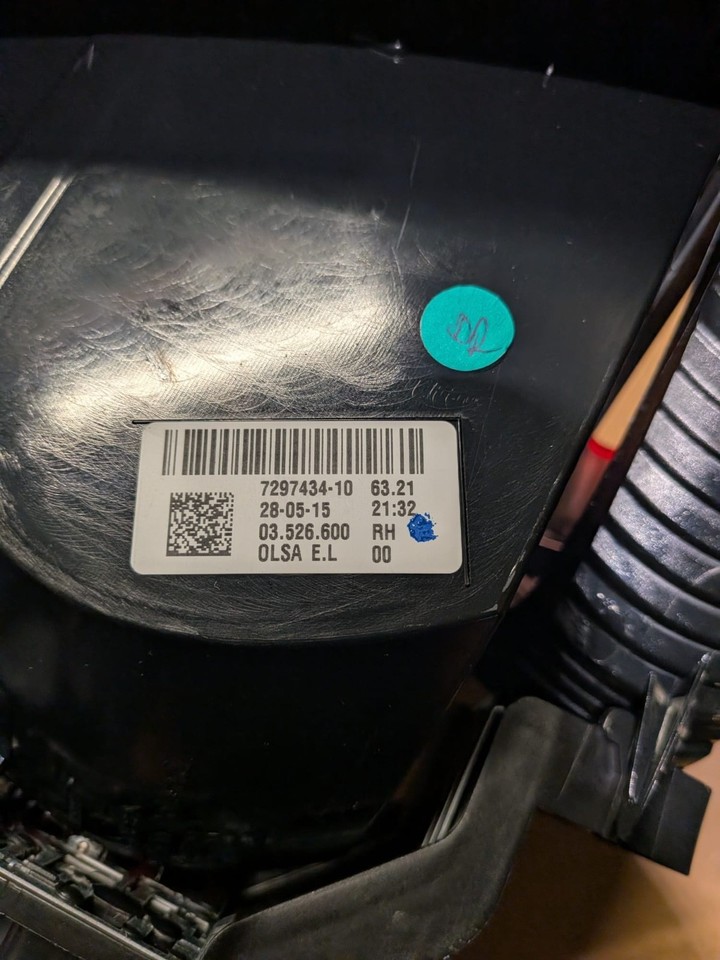 MINI ONE COOPER JCW F55 F56 F57 REAR LIGHT LAMP O/S DRIVER 2014-18 ...