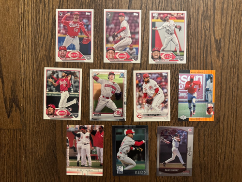 Lot of Ten (10) Cincinnati Reds Baseball Cards | eBay