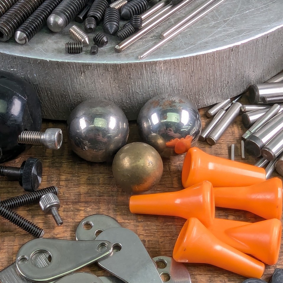 Machinist Hardware Assortment Spring Set-Screw Pin O-Ring Knob USA ...