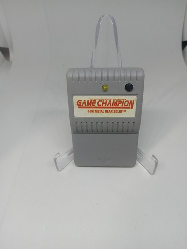 Game Champion for Metal Gear Solid PS1 PlayStation One Memory Card ...