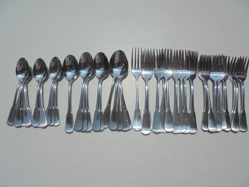 45 Pcs Oneida Stainless Independence Flatware Forks & Spoons | eBay