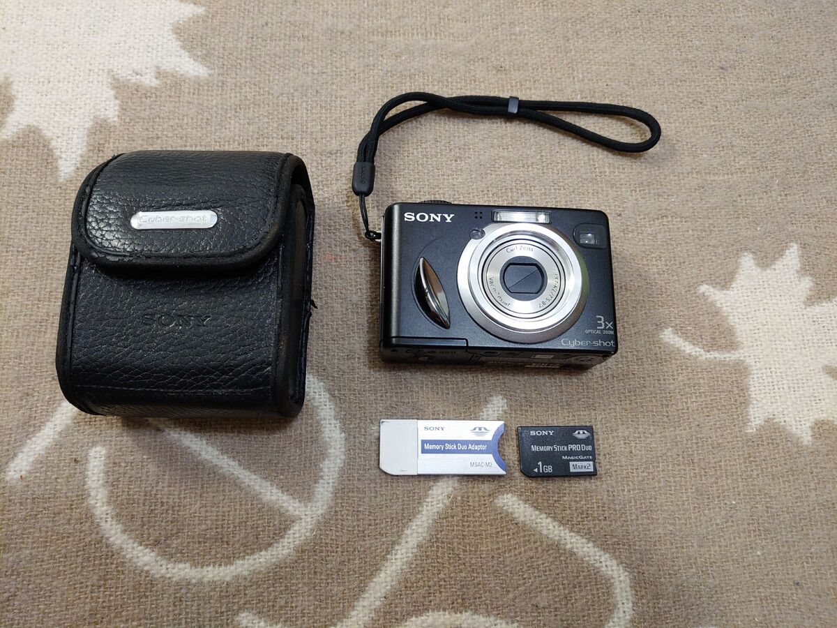 Sony Cyber-shot DSC-W15 5.1MP Digital Camera - Black Fully Sony Cyber-shot DSC-W15 5.1MP Digital Camera - Black Fully