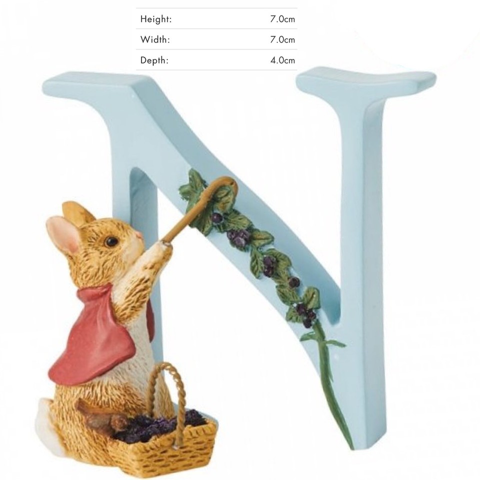 PETER RABBIT Alphabet Letters MULTI BUY DISCOUNTS Beatrix Potter Border ...