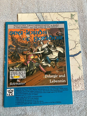 Sea-Lords of Gondor with map MERP Middle Earth Role Playing I.C.E ...