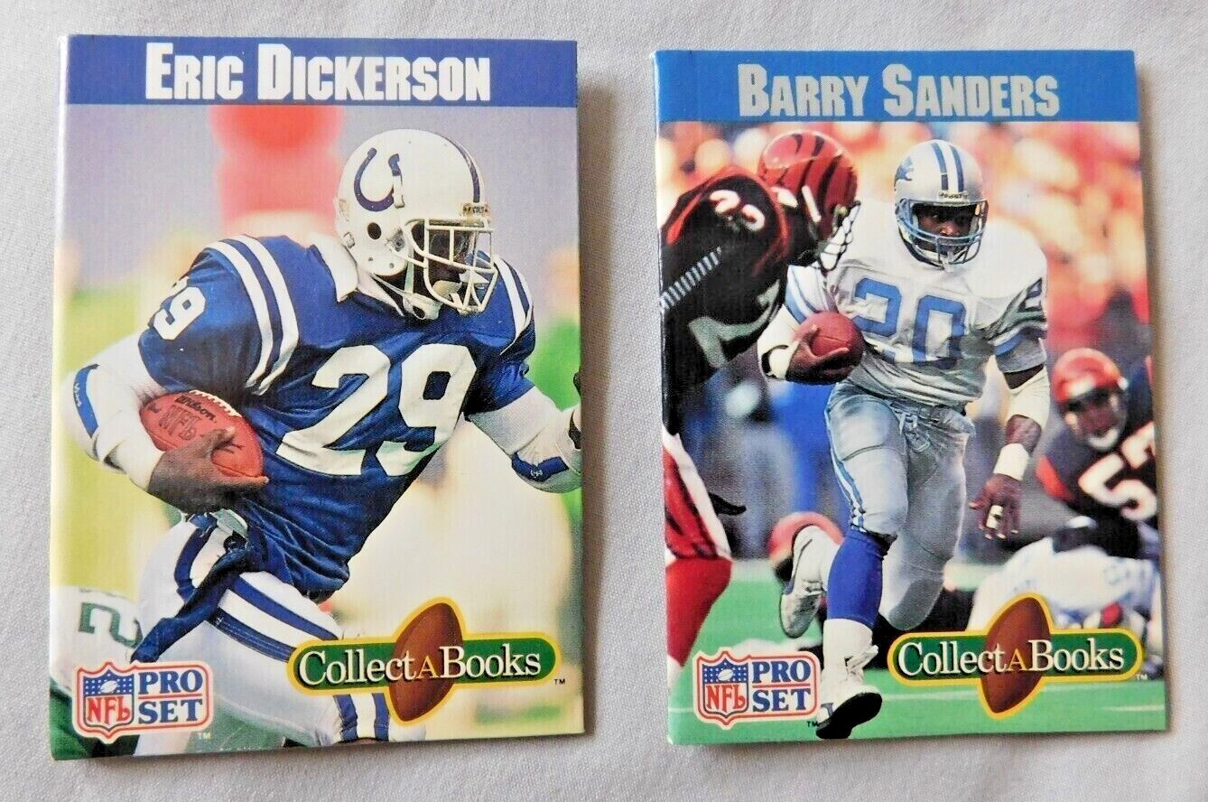 1990 Collect-A-Books #1 Football Card Pick one | eBay