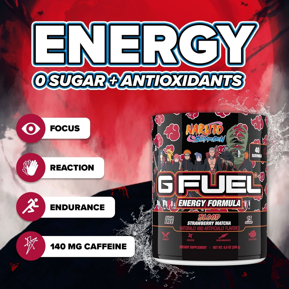 G Fuel Tubs | Energy Drink Powder | 40 Servings | Caffeine | UK Seller ...