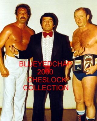 JAKE ROBERTS-PAUL JONES & DORY FUNK JR WRESTLER 8 X 10 WRESTLING PHOTO ...