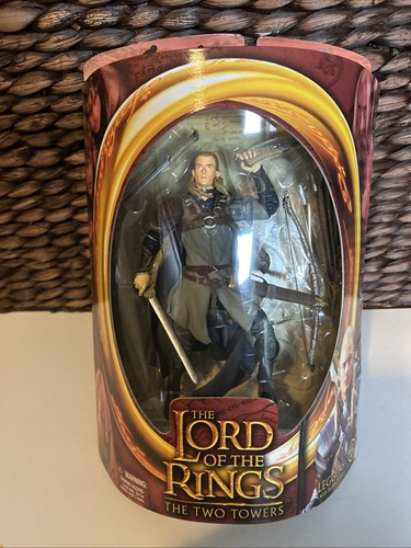 Legolas w/ Rohan Armor Lord of the Rings the Two Towers 7.5" Figure Toy ...