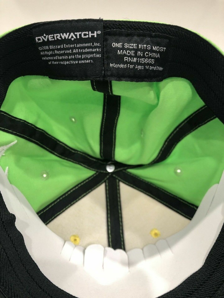 BIOWORLD OVERWATCH LUCIO FROG LOGO FLEX HAT OSFM NEW! NICE! | eBay