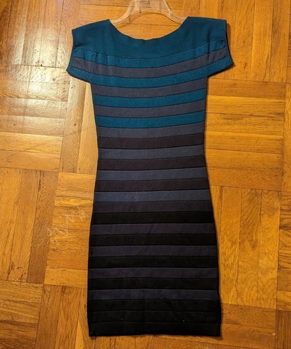 French Connection Striped Ombre Sweater dress Size 0, Preloved | eBay