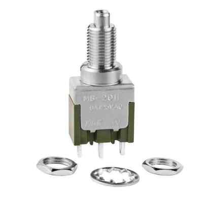 Pushbutton Switch Spdt ON-MOM | eBay UK