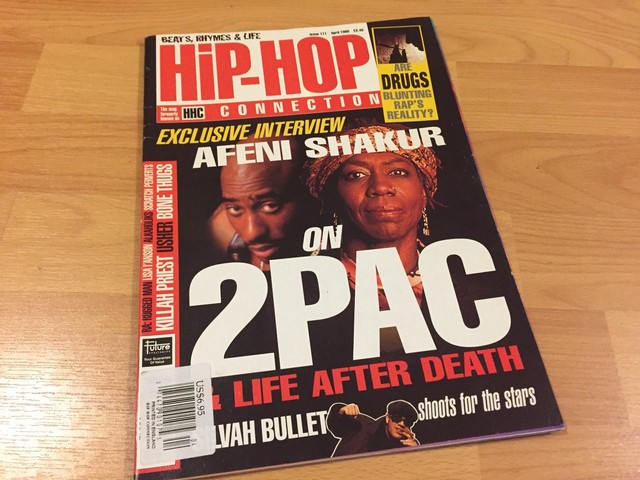 Hip-Hop Connection HHC Magazine Tupac Shakur Afeni 2Pac April 1998 OOP ...