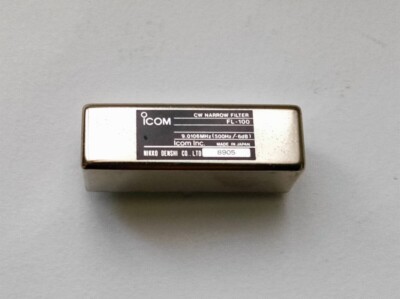 ICOM FL-100 500hz CW narrow filter For IC 756/746/706MKIIG Tested | eBay