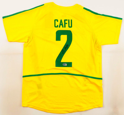 CAFU SIGNED/ AUTOGRAPHED BRAZIL NIKE JERSEY (BECKETT ) | eBay