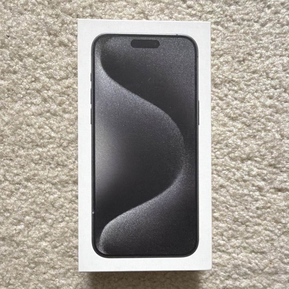 Apple Smartphone Black Bar Style Mobile Phone in Original Box Black ...