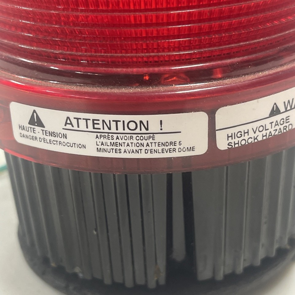 Federal Signal Fireball II FB2PST Warning Light, 120v | eBay