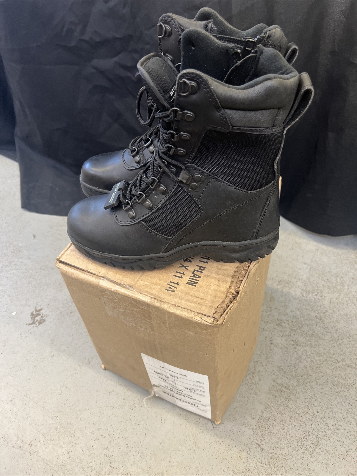 Rothco Black Jungle Boots Military Combat - Lace Up Men’s Size 6 Basic ...