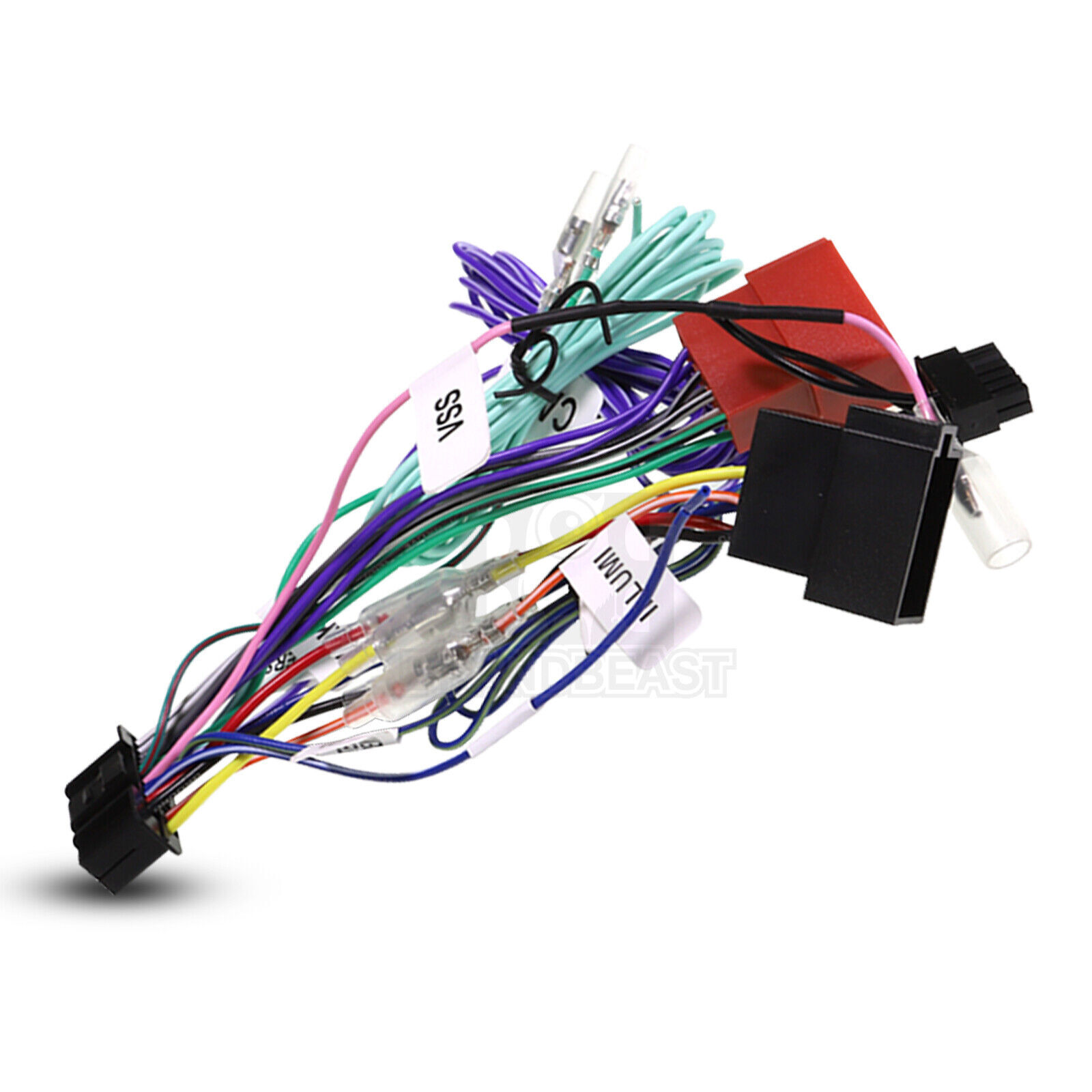 Aerpro APP9KE7 APP9 Secondary ISO Harness & SWC Patch Lead Suit Kenwood ...