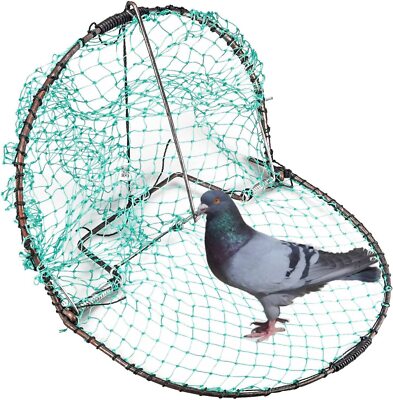 Bird Trap Catching Net Catcher Humane Live Animal Trap For Birds Pigeon ...