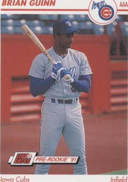 1991 Line Drive Pre-Rookie - AAA Brian Guinn #206 (RC) for sale online ...