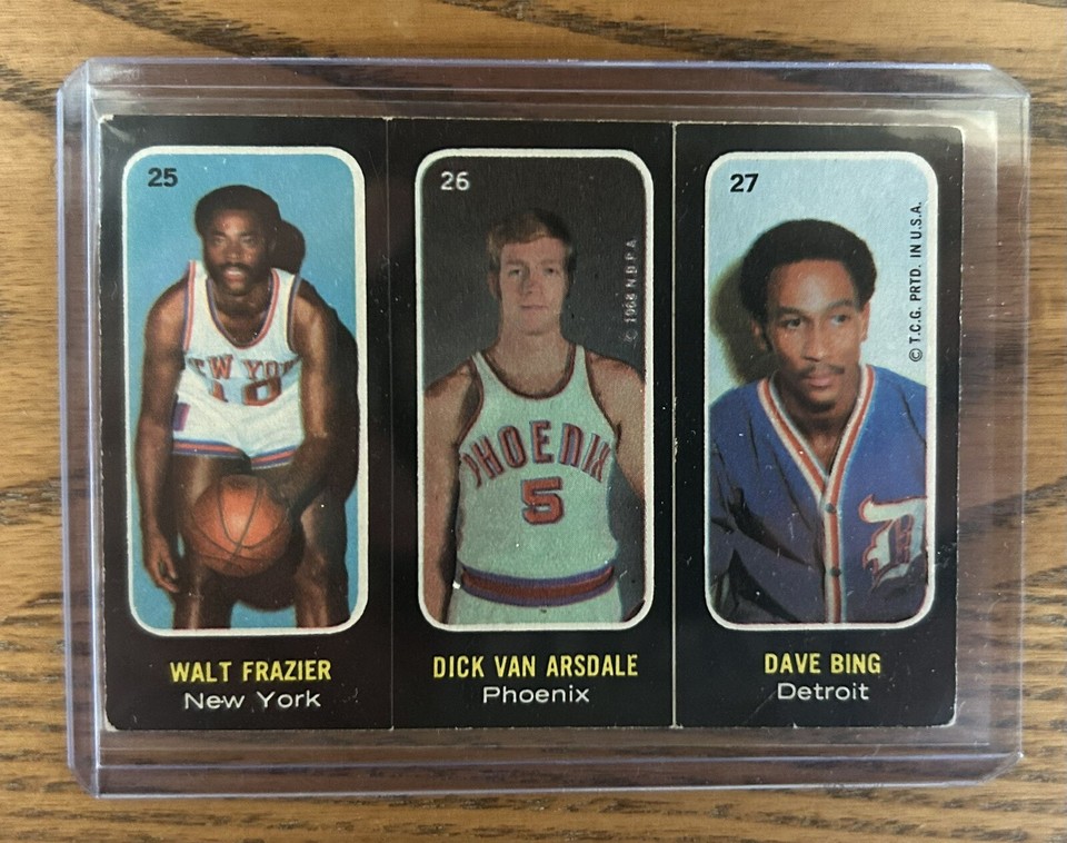 Topps Basketball Card Set 1971 Trios stickers ABA / NBA Set Wilt, Oscar ...