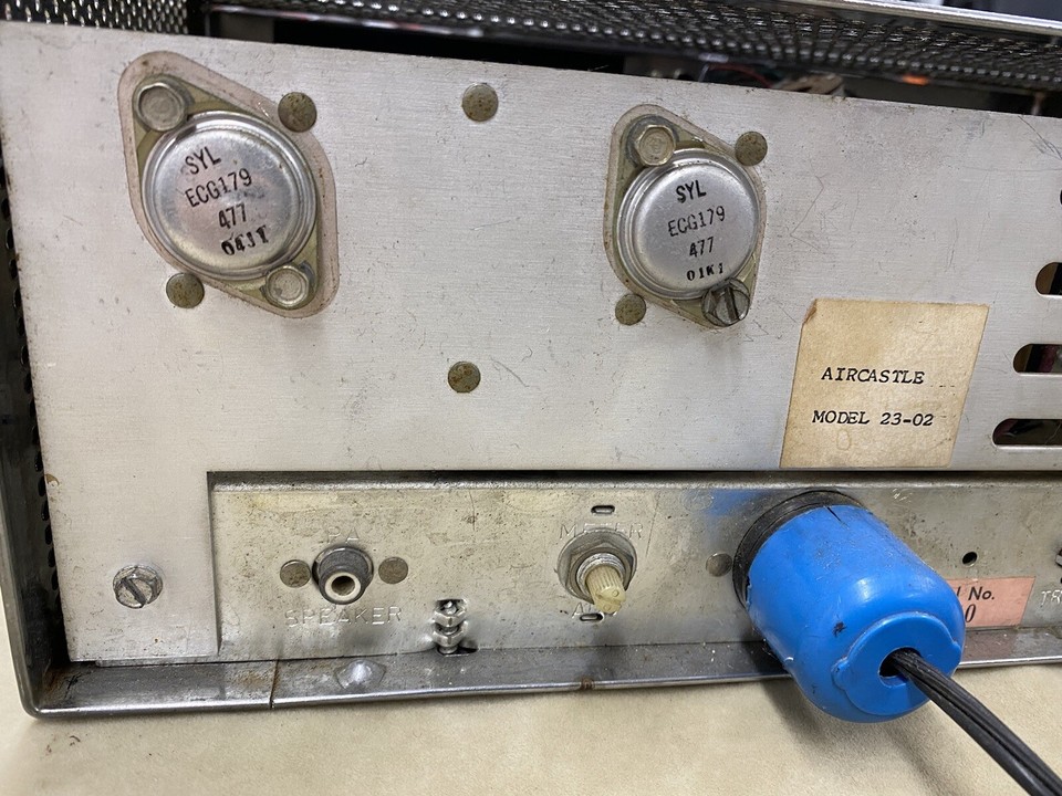 Aircastle Vintage 23-02 Tube CB Base Station Radio Transceiver ...