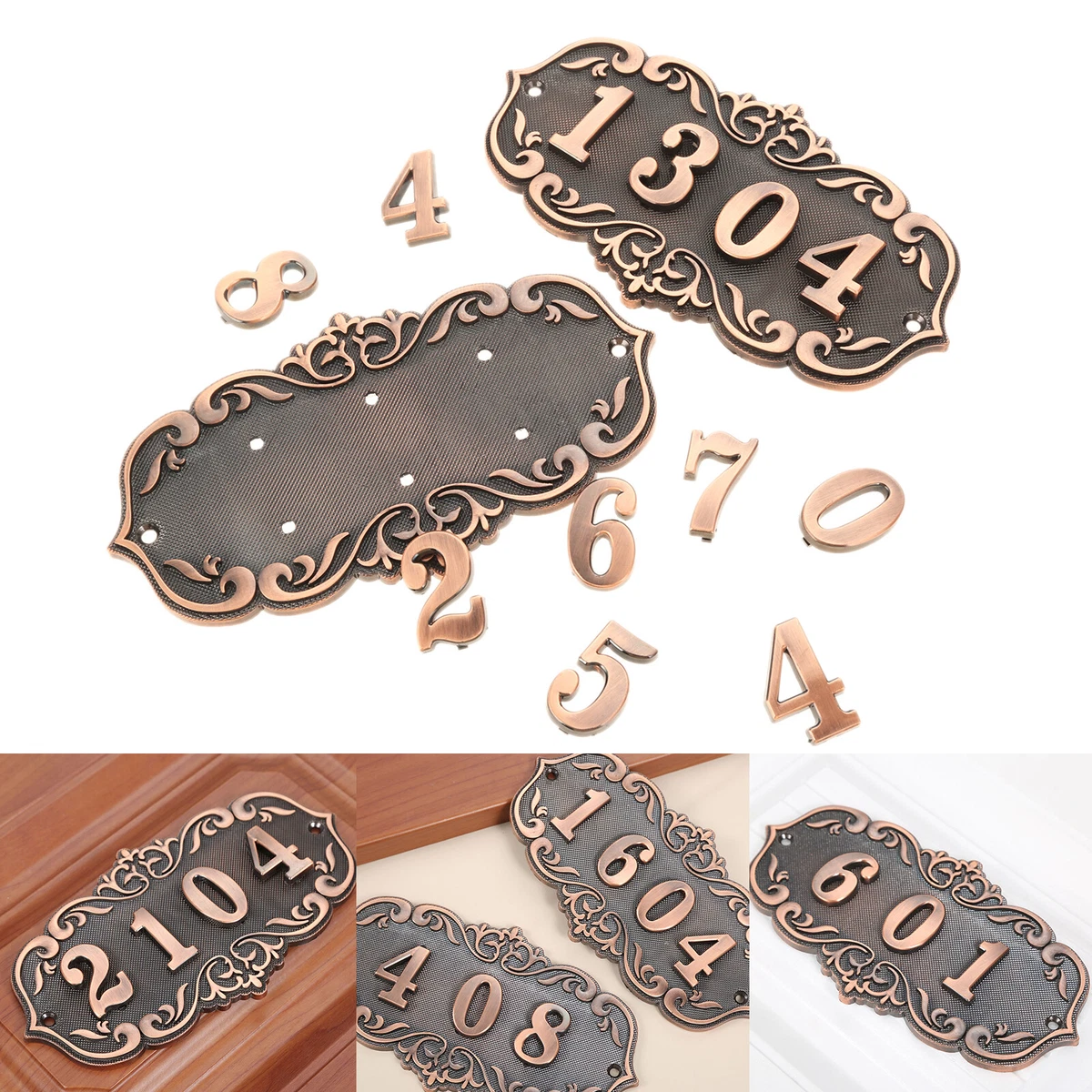 Vintage Door Numbers